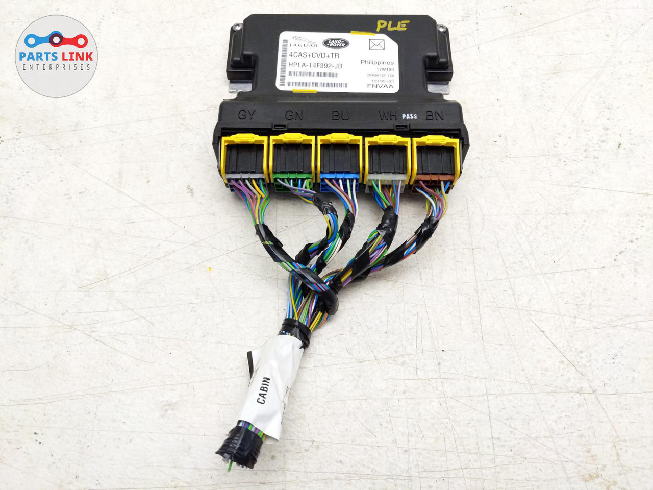 13-21 RANGE ROVER BCM ACTIVE BODY CONTROL MODULE HARNESS L494 L405 ...
