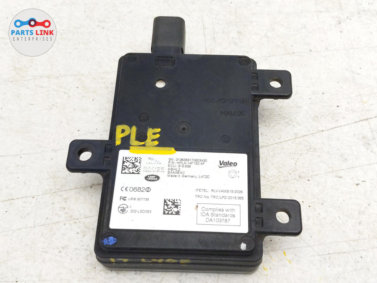 2017 RANGE ROVER BLIND SPOT LANE CHANGE SENSOR RADAR CONTROL MODULE ...