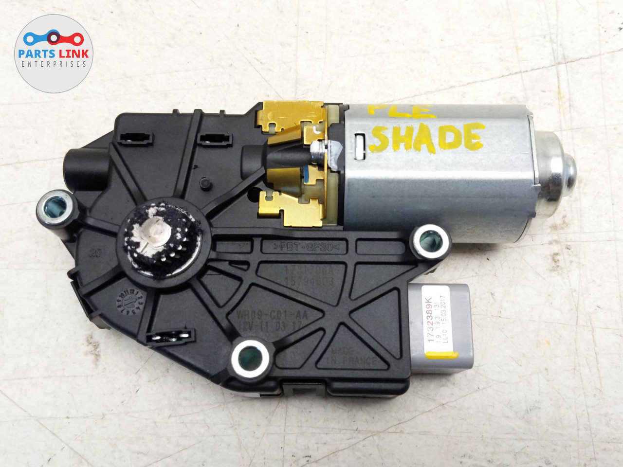 2013-2021 RANGE ROVER SUNROOF MOON SHADE ROLLER MOTOR OPEN SLIDE GEAR ...