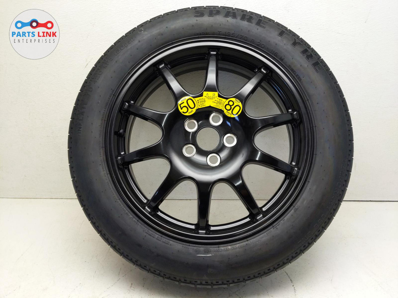 14 15 16 17 18 19 20 21 RANGE ROVER SPORT SPARE TIRE WHEEL 20X6 T195 ...