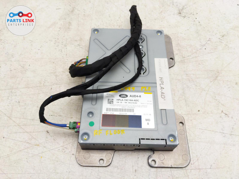 2017 RANGE ROVER SPORT AUDIO SOUND AMPLIFIER CONTROL MODULE HARNESS ...