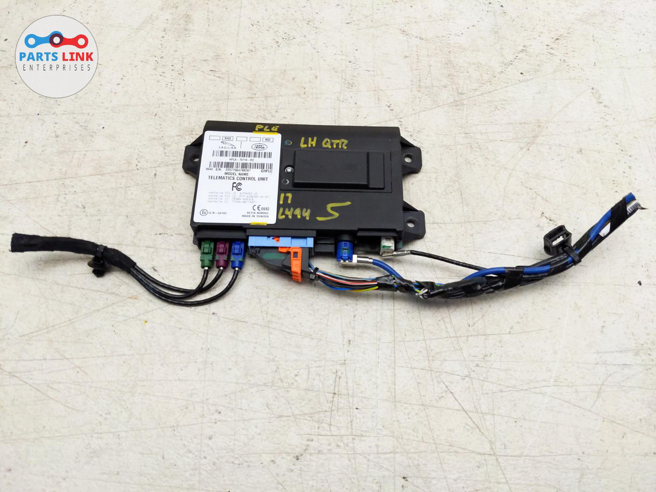2017 RANGE ROVER SPORT MOBILE PHONE CONTROL MODULE HARNESS L494 L462 ...