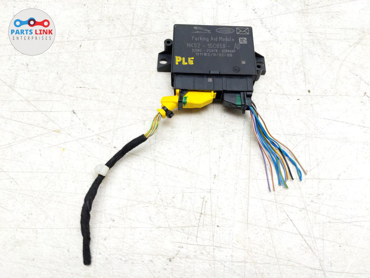 2017 RANGE ROVER SPORT PARKING AID CONTROL MODULE HARNESS WIRING PLUGS ...