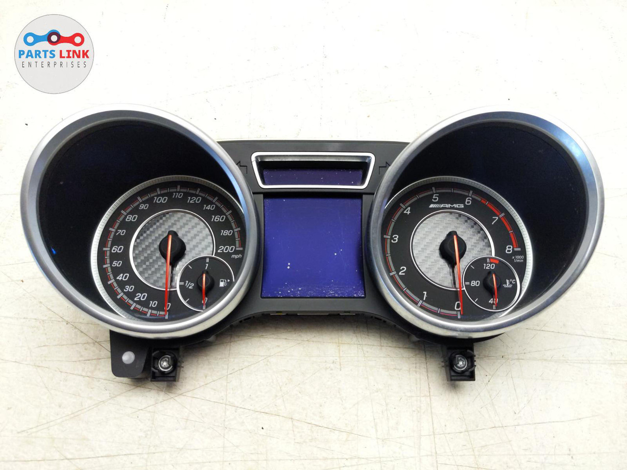 SPEEDOMETER DASH INSTRUMENT CLUSTER ASSEMBLY W166 MPH 2016 MERCEDES ...