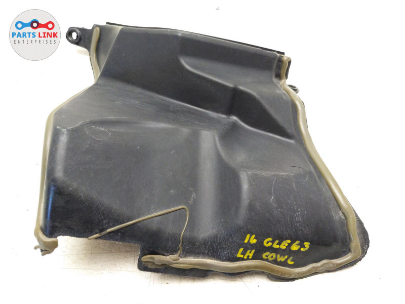 2016-2019 MERCEDES GLE63 AMG S LEFT COWL ENGINE BAY COVER INSULATOR ...