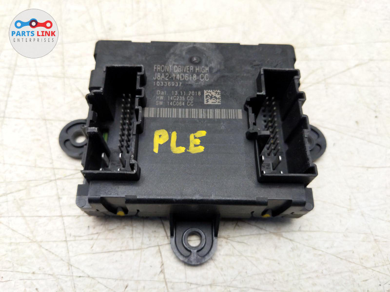 2018-2019 RANGE ROVER VELAR FRONT LEFT DOOR CONTROL MODULE ECU ...