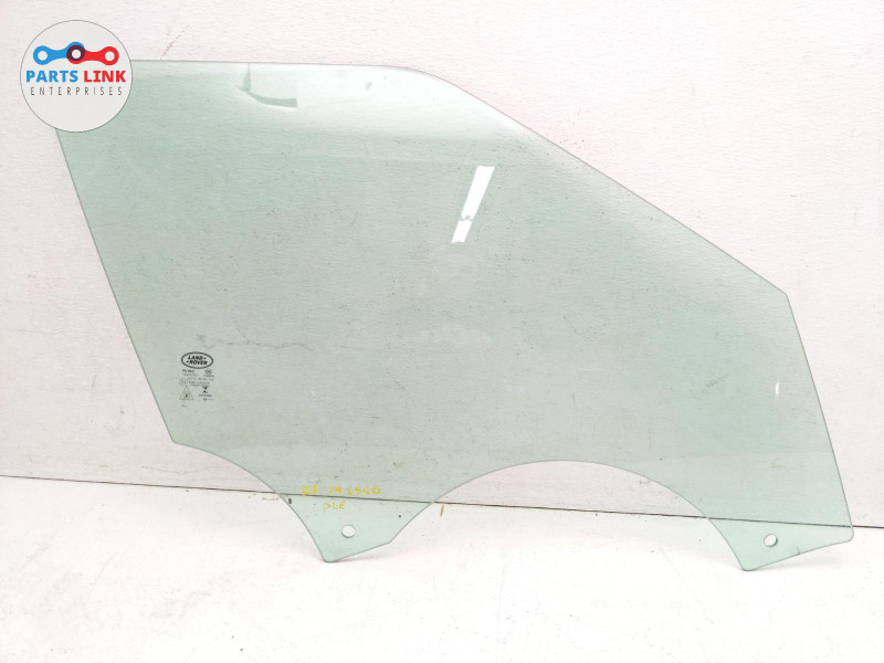 2018-2022 RANGE ROVER VELAR FRONT RIGHT WINDOW GLASS PASSENGER SIDE ...