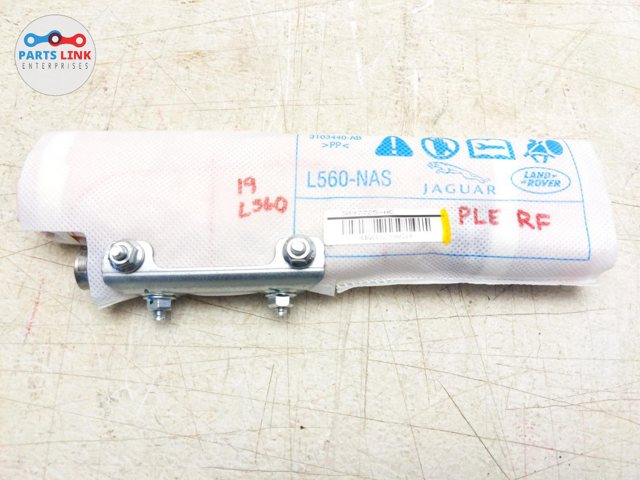 2018-2020 RANGE ROVER VELAR FRONT RIGHT SEAT AIRBAG PASSENGER SIDE AIR ...