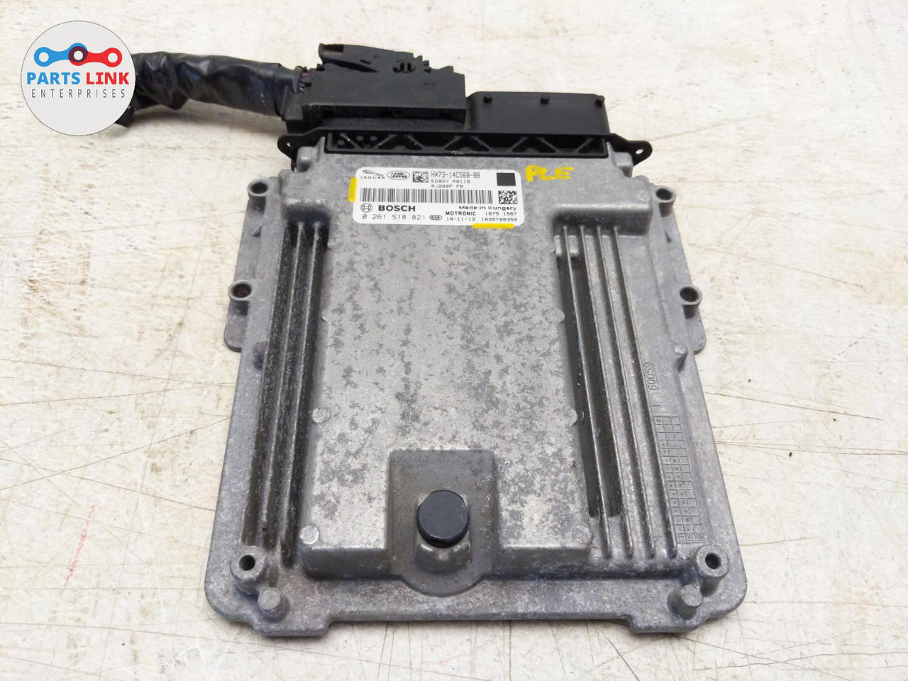 2018-21 RANGE ROVER VELAR 2.0L ENGINE CONTROL MODULE HARNESS ECM ECU ...