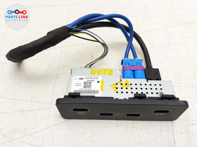 2017-19 RANGE ROVER CONSOLE REAR HDMI USB PORT SOCKET PLUGS L405 SPORT ...