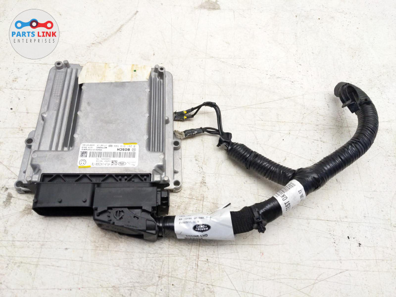 2013-2019 RANGE ROVER GAS ENGINE MOTOR CONTROL MODULE ECM ECU HARNESS ...
