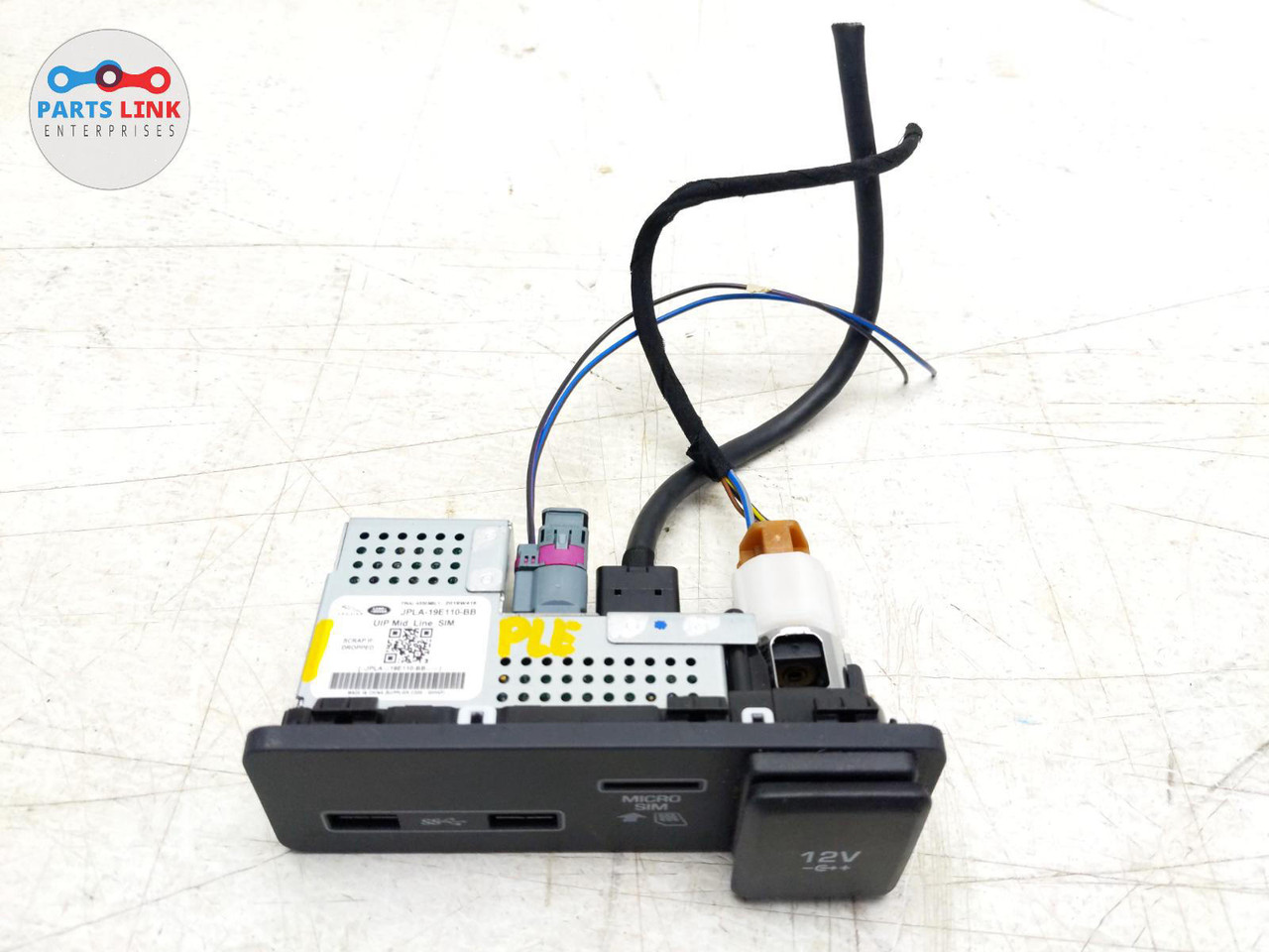 2020 RANGE ROVER EVOQUE CONSOLE USB HDMI SIM CARD PORT 12V SOCKET ...