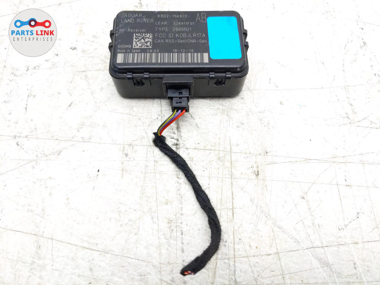 2020-23 RANGE ROVER EVOQUE ROOF KEYLESS ENTRY CONTROL MODULE HARNESS ...