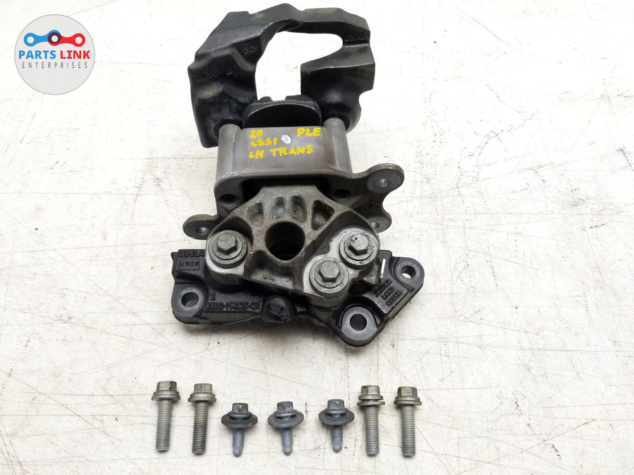 2020 RANGE ROVER EVOQUE LEFT TRANSMISSION MOUNT SUPPORT BRACKET ASSY ...