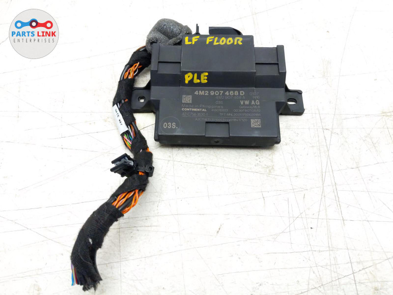 2016-20 BENTLEY BENTAYGA CONTROL DIAGNOSIS INTERFACE DATA BUS CONTROL ...