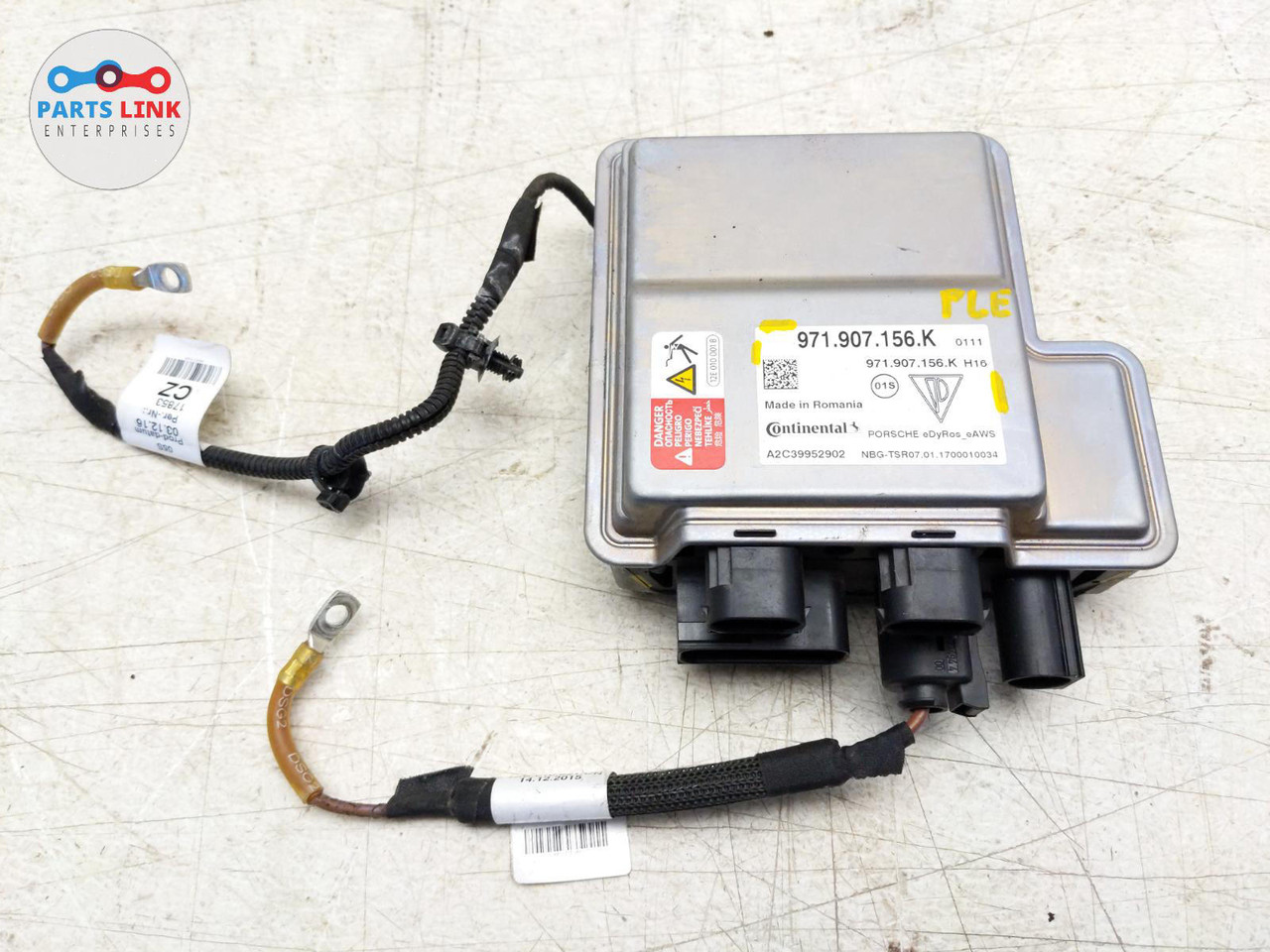 2016-20 BENTLEY BENTAYGA ACTIVE STABILIZATION ROLL BAR CONTROL MODULE ...
