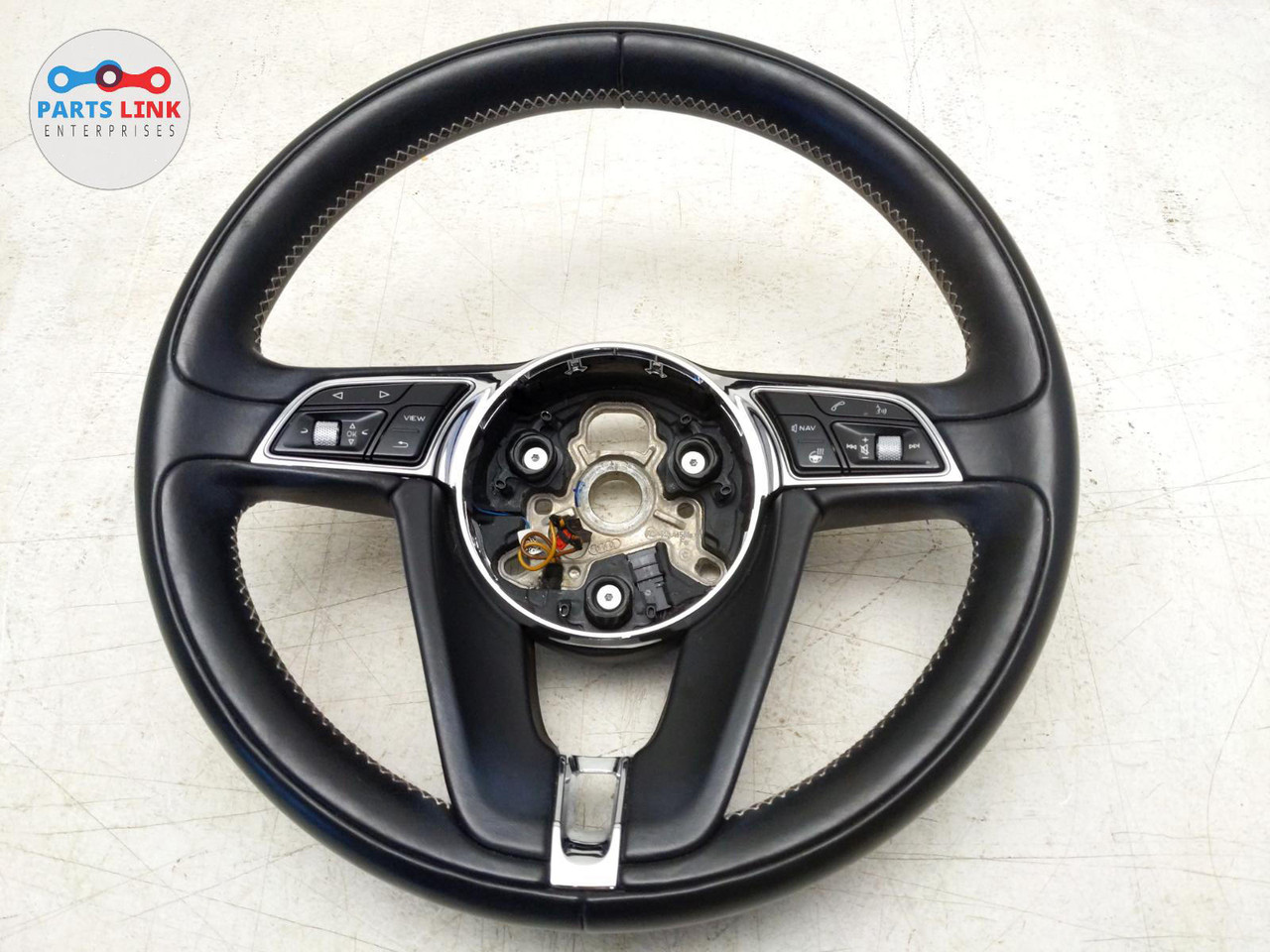 2016-20 BENTLEY BENTAYGA STEERING WHEEL LEATHER HEATED SHIFTERS SWITCH ...