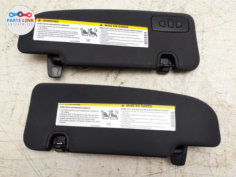 2017-22 ALFA ROMEO GIULIA FRONT SUN VISOR MIRROR BLIND SUNVISOR ...