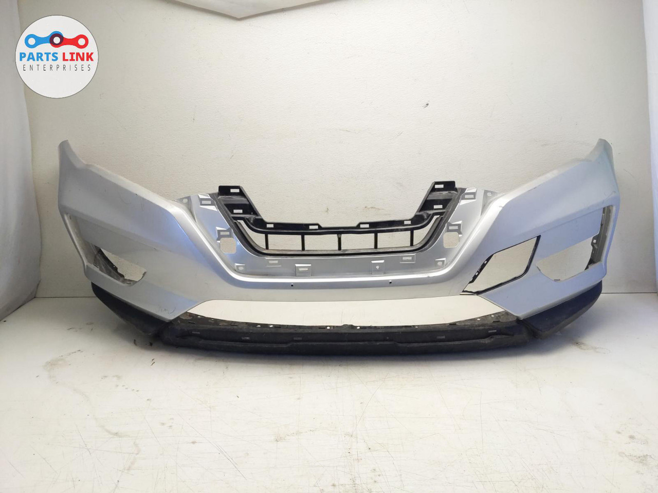 2017-20 NISSAN ROGUE FRONT BUMPER COVER TRIM W/ LIP SPOILER APPLIQUE ...