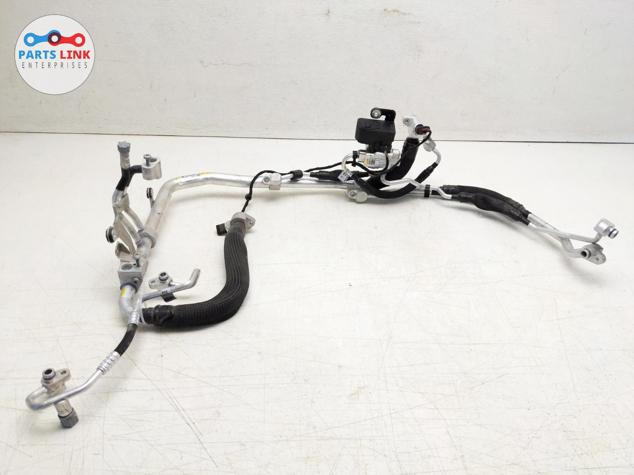2020-2021 PORSCHE TAYCAN 4S FRONT AC LINE REF FLUID HOSE PIPE VALVE SET ...