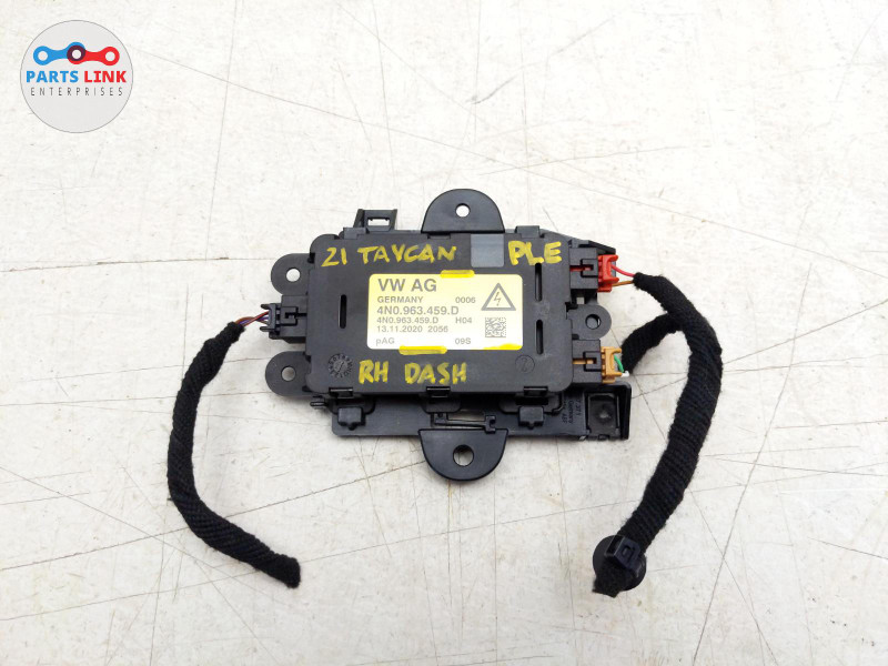 2020-2022 PORSCHE TAYCAN 4S AIR QUALITY IONIZER CONTROL MODULE EMITTER ...