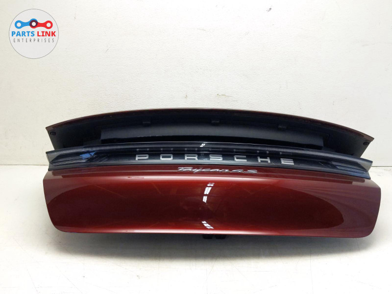 2020-2021 PORSCHE TAYCAN 4S REAR TRUNK DECK LID TAILLIGHT SHELL SPOILER ...