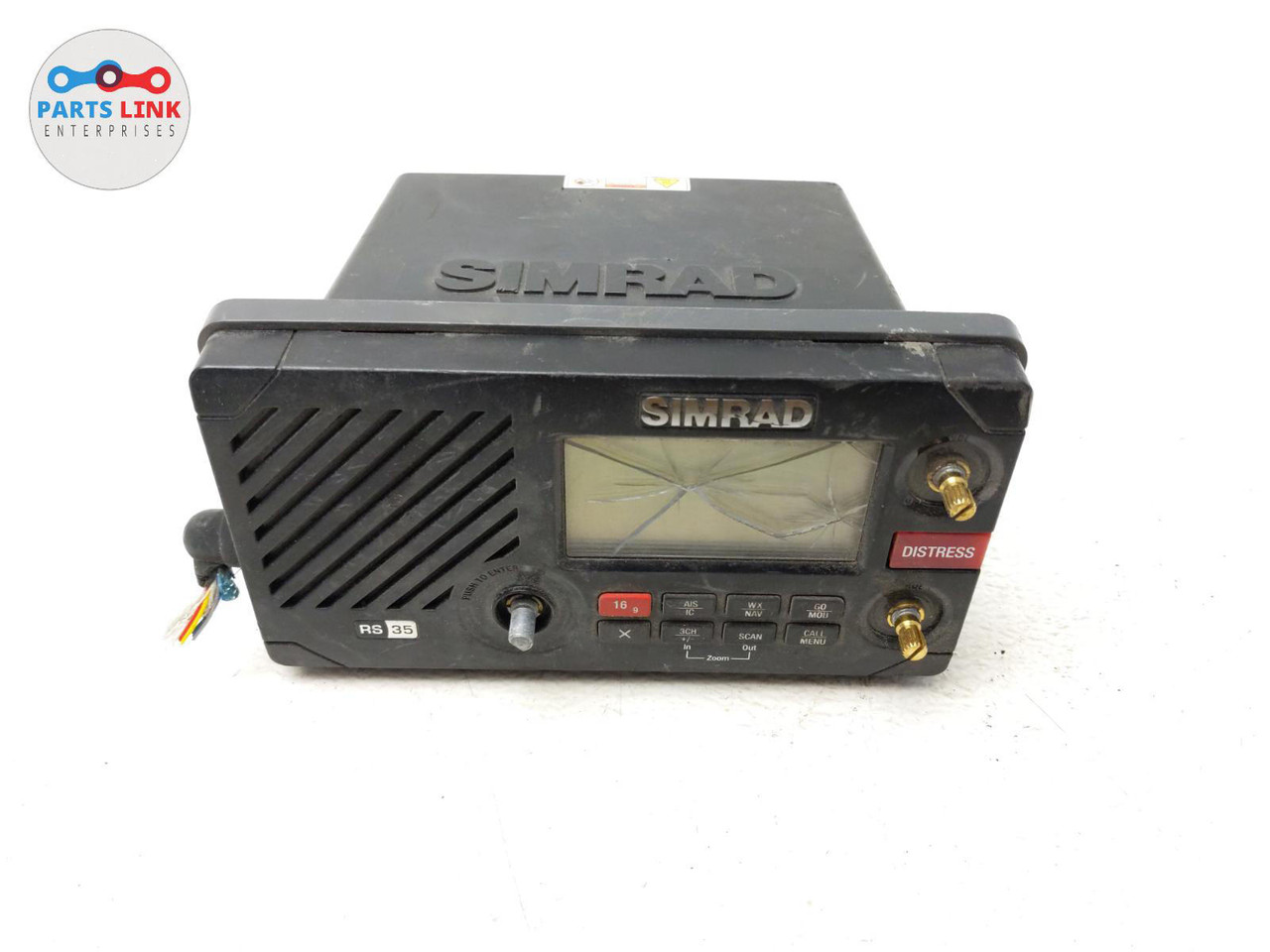 SIMRAD RS35 VHF BOAT MARINE RADIO STATION CLASS-D RECEIVER HEAD UNIT MODULE