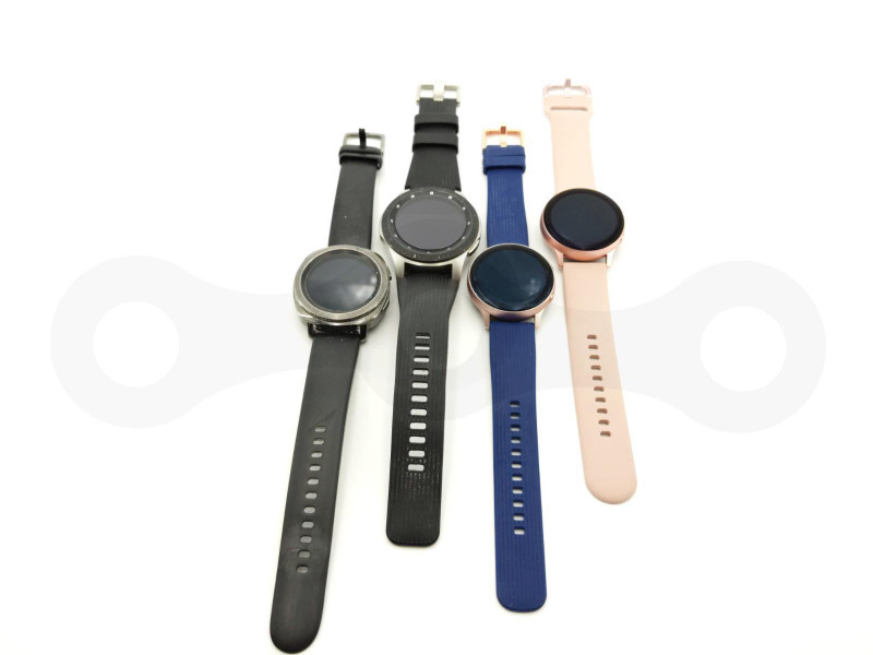 SAMSUNG GALAXY WATCH SM-R800 SM-R600 SM-R830 SPORT SMART WATCH LOT OF 4