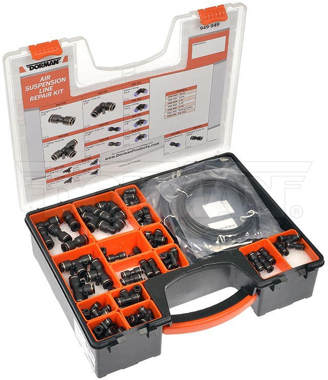 Dorman 949-949 Air Suspension Line Repair Kit Fittings, Tubing, Tubing ...