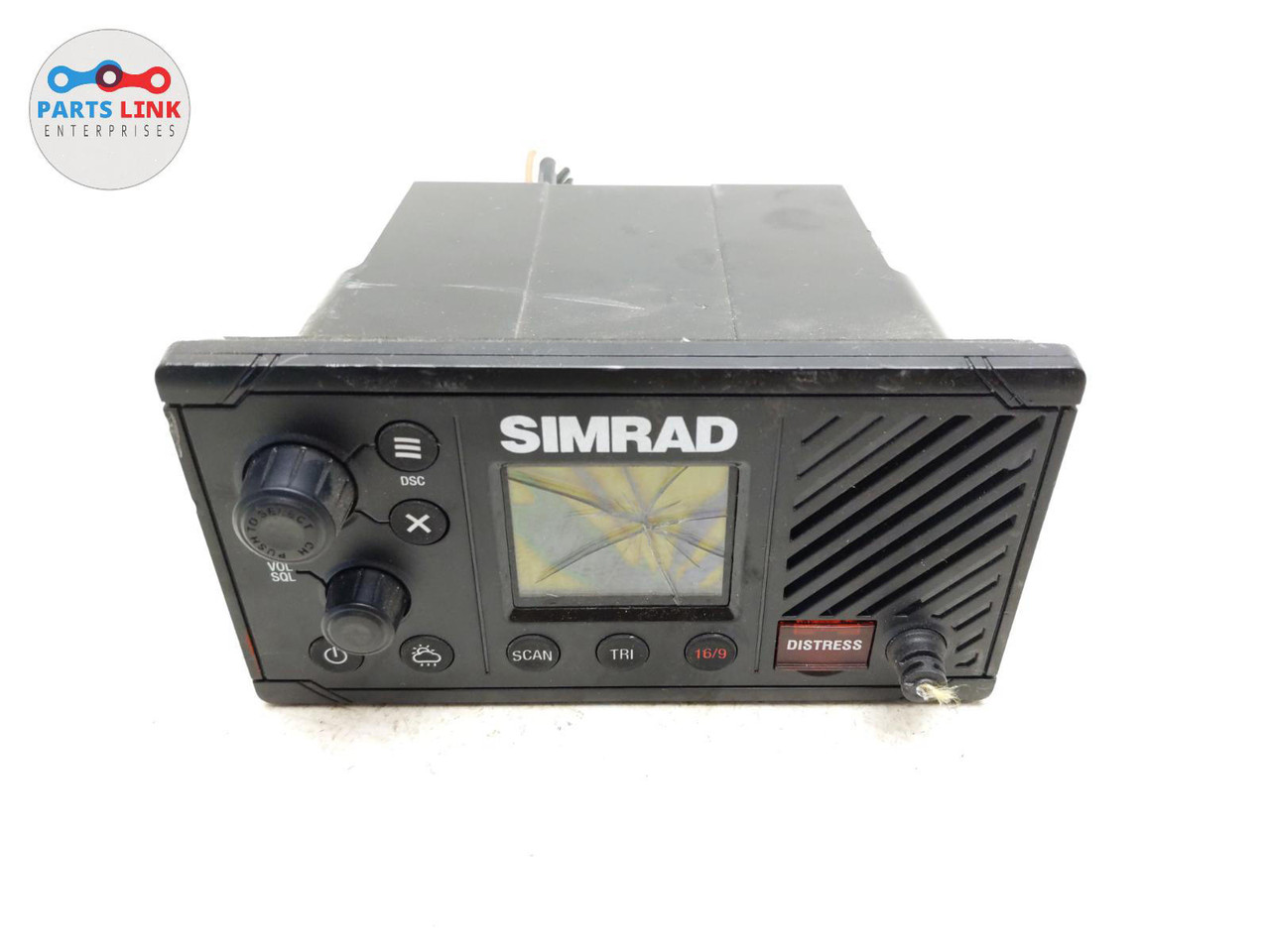 SIMRAD RS20S VHF GPS MARINE BOAT RADIO RECEIVER CLASS-D TRI-CHANNEL ...