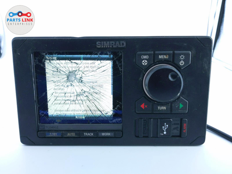 SIMRAD AP70 MK2 BOAT AUTOPILOT CONTROLLER CONTROL HEAD UNIT DISPLAY RADAR