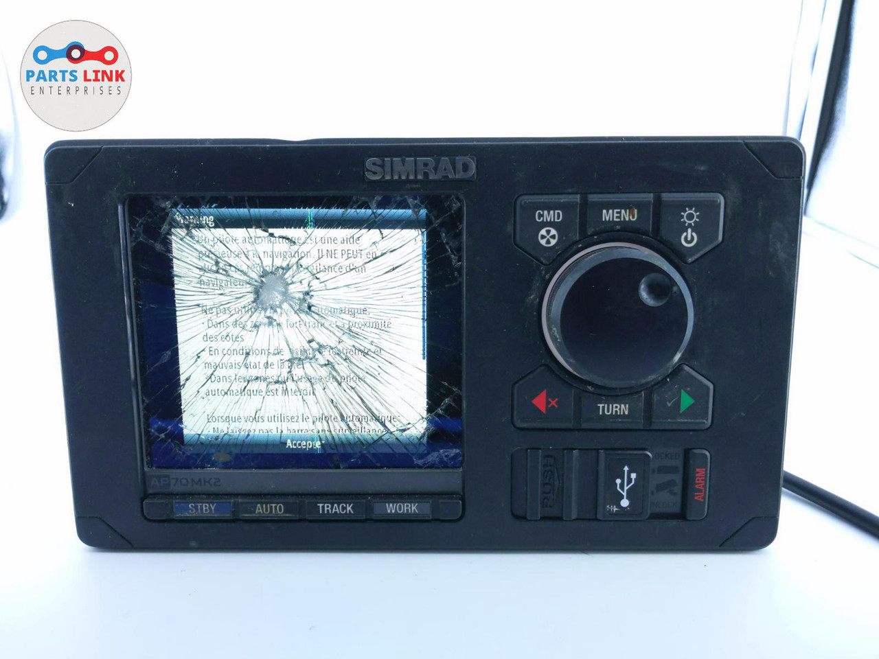 SIMRAD AP70 MK2 BOAT AUTOPILOT CONTROLLER CONTROL HEAD UNIT DISPLAY RADAR