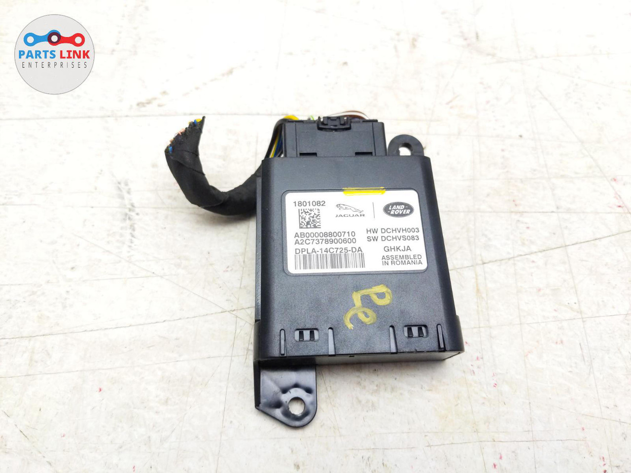 2014-22 RANGE ROVER SPORT FRONT LEFT HEATED SEAT CONTROL MODULE HARNESS ...