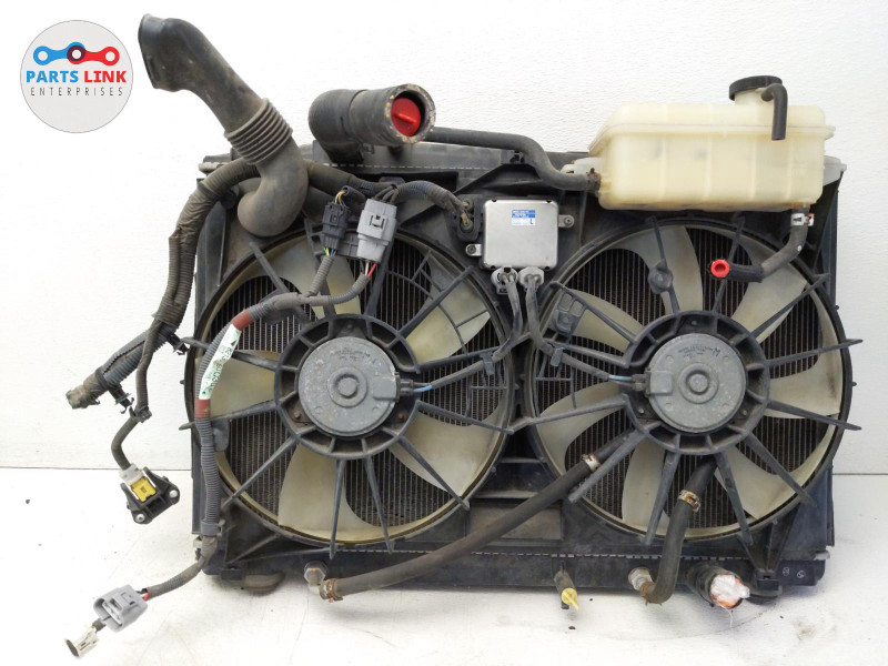 2007-10 LEXUS LS460 ENGINE COOLING RADIATOR FAN SHROUD MOTOR BLADE UNIT ...