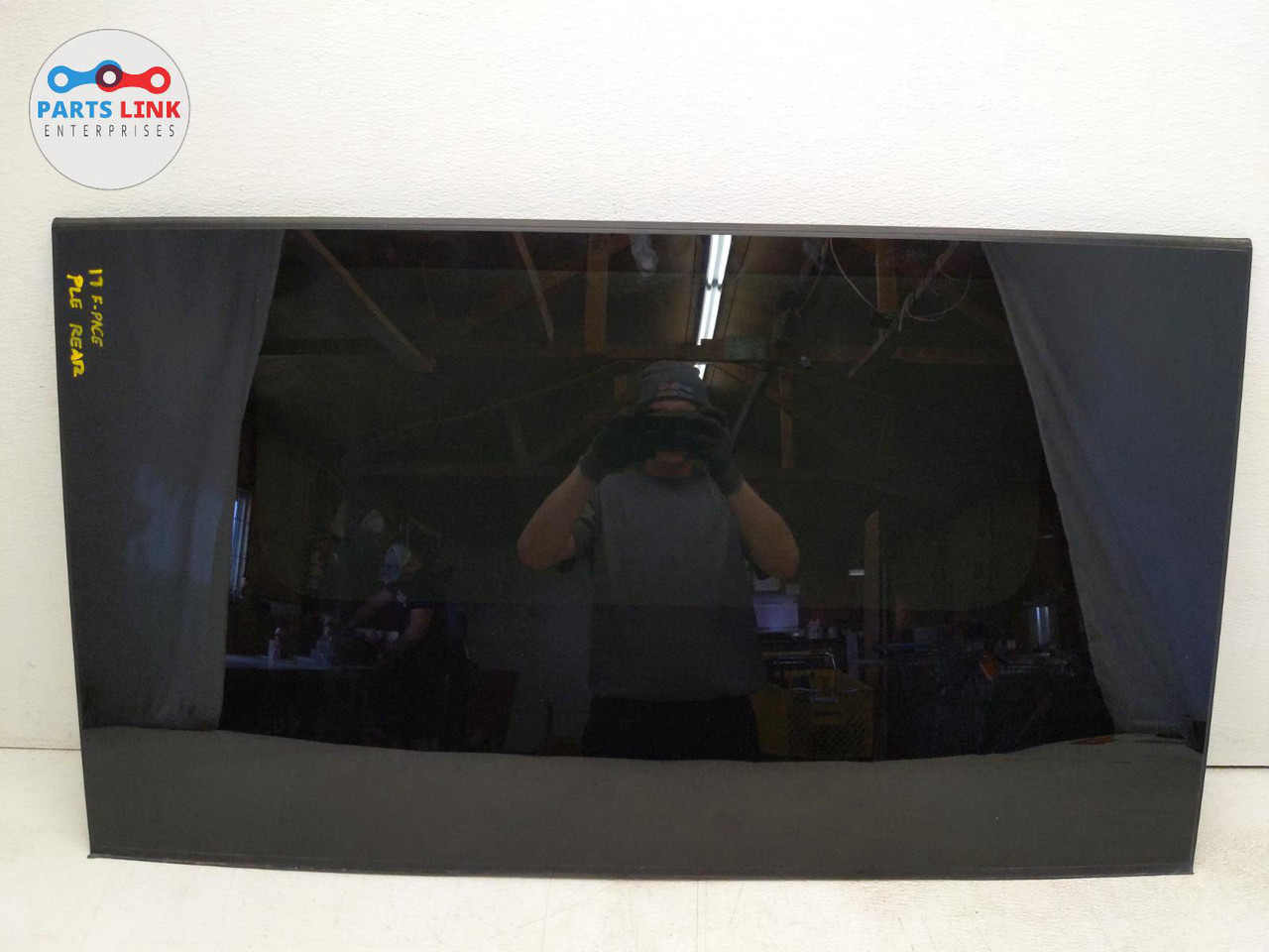 2017-20 JAGUAR F-PACE REAR SUN ROOF MOON GLASS FIXED WINDOW PANEL VELAR ...