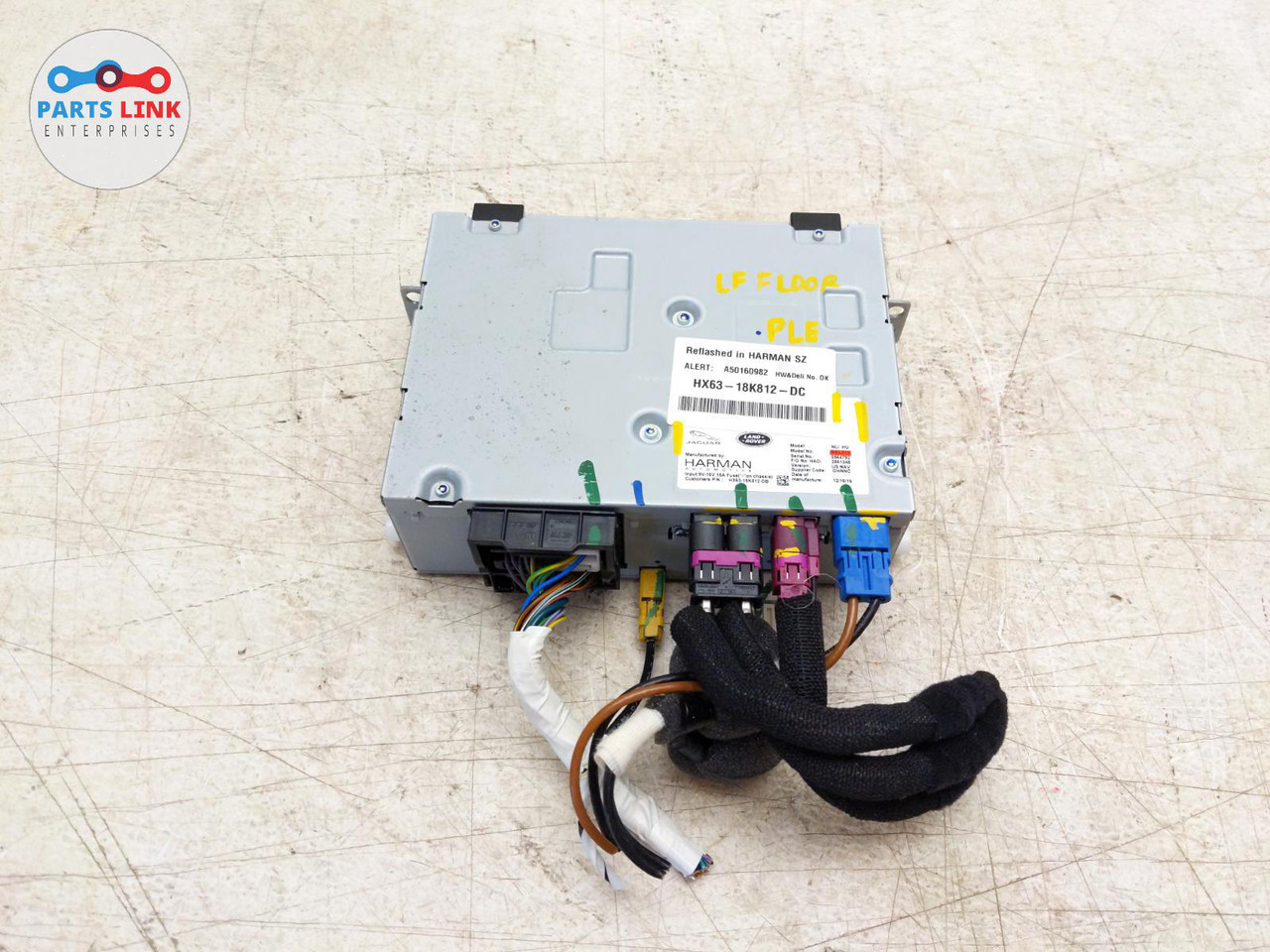 2017-18 JAGUAR F-PACE RADIO SATELLITE RECEIVER CONTROL MODULE ...