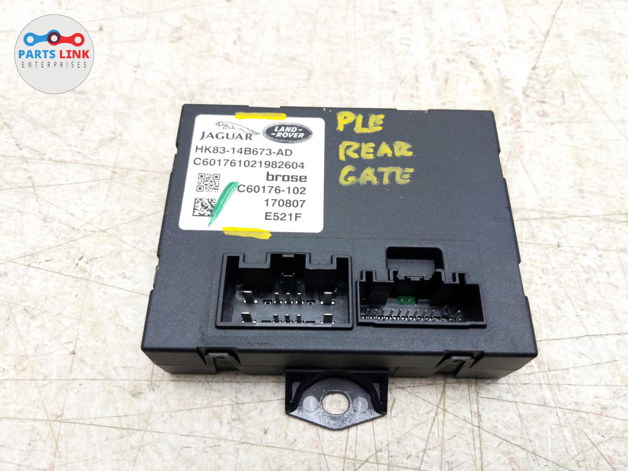 2017-20 JAGUAR F-PACE REAR TRUNK LIFT GATE CONTROL MODULE ECM ...