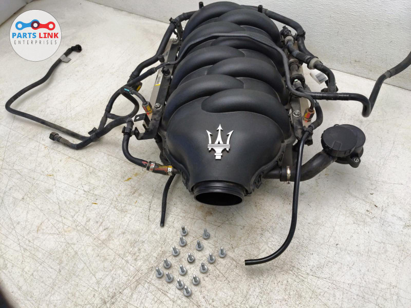 2007-19 MASERATI GRANTURISMO ENGINE INTAKE MANIFOLD PIPE HOSE ASSEMBLY ...