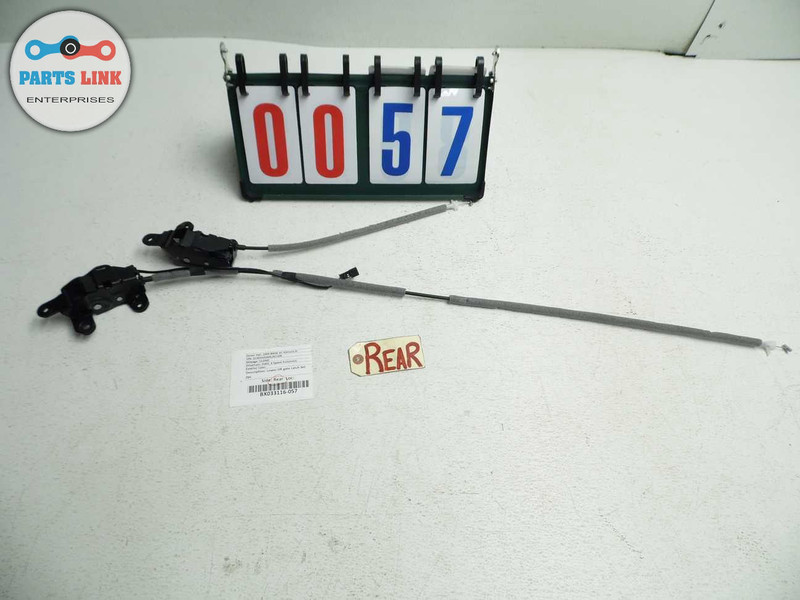 2007-2016 BMW X5 E70 REAR LOWER TAIL LIFT GATE TRUNK HATCH LATCH LOCK ...