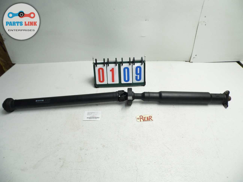 BMW X5 E70 REAR DRIVE SHAFT TWO SECTION DRIVESHAFT OEM 3.0L GASOLINE ...