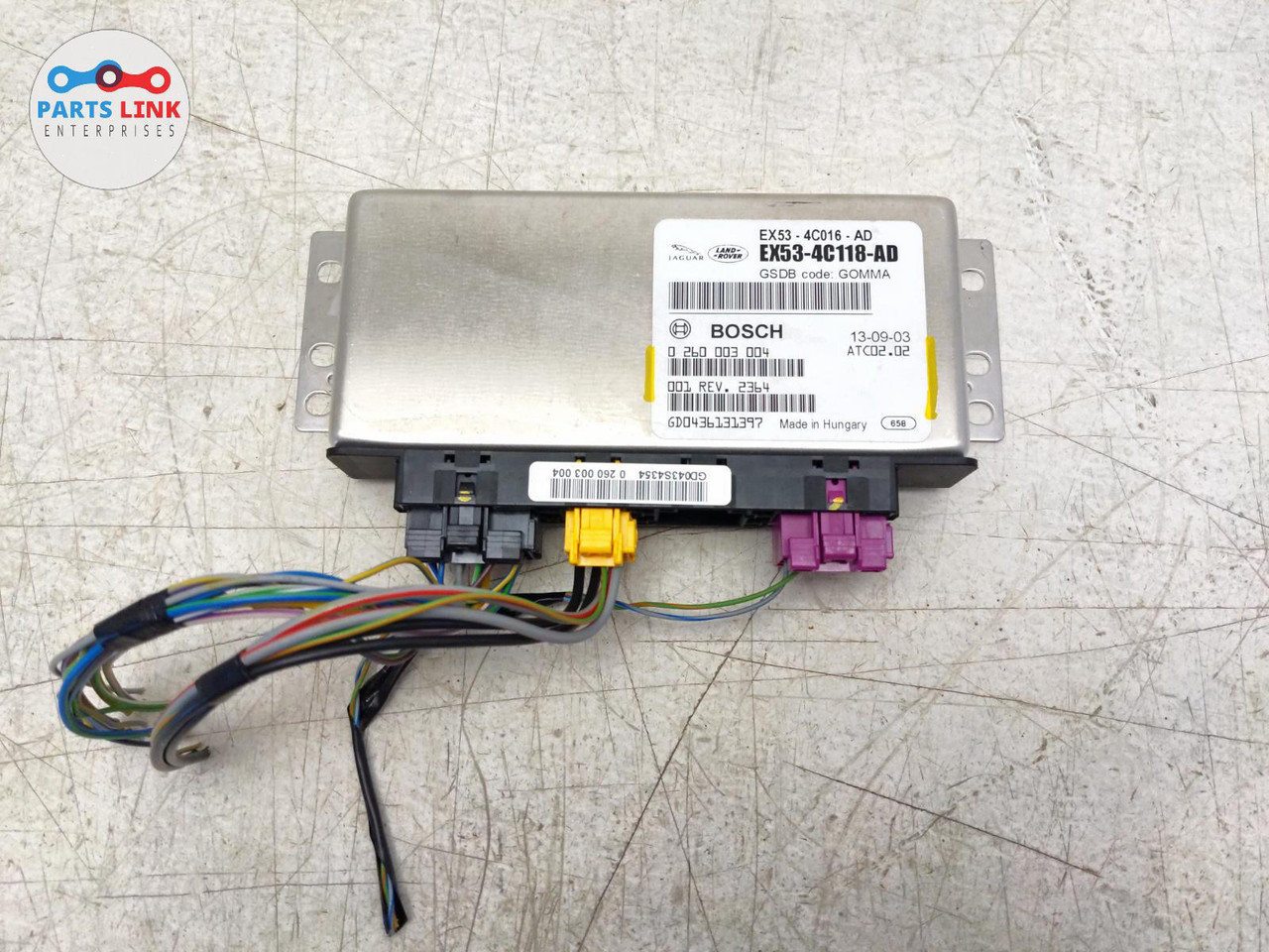 2014-16 RANGE ROVER SPORT REAR LOCKING DIFFERENTIAL CONTROL MODULE ...