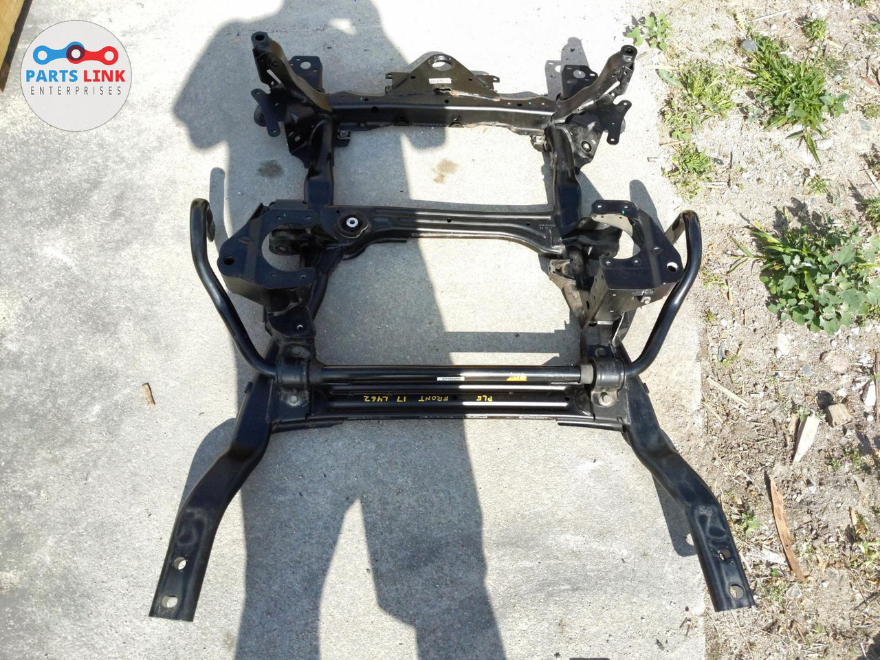 2017-19 LAND ROVER DISCOVERY FRONT ENGINE CRADLE CROSSMEMBER SUBFRAME ...