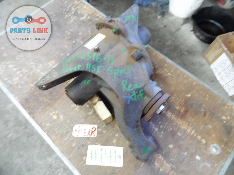 REAR OPEN DIFFERENTIAL CARRIER FOR 10-13 LAND RANGE ROVER LR4 5.0L ...