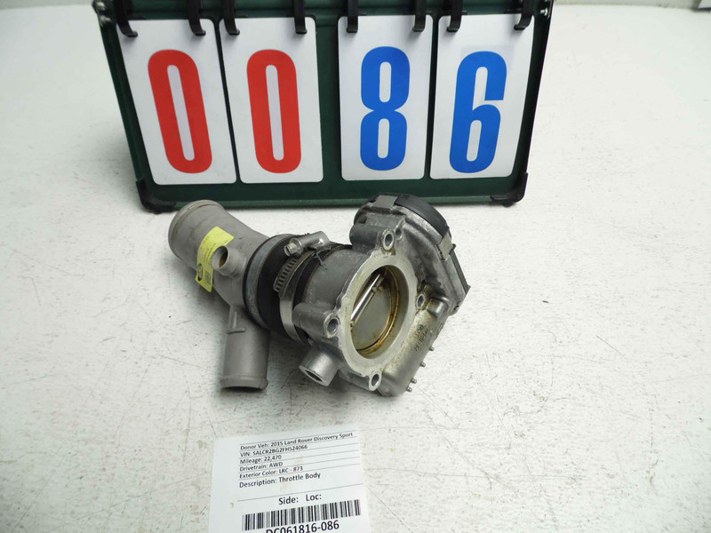 LAND ROVER DISCOVERY SPORT HSE THROTTLE BODY VALVE INTAKE OEM - PARTS ...
