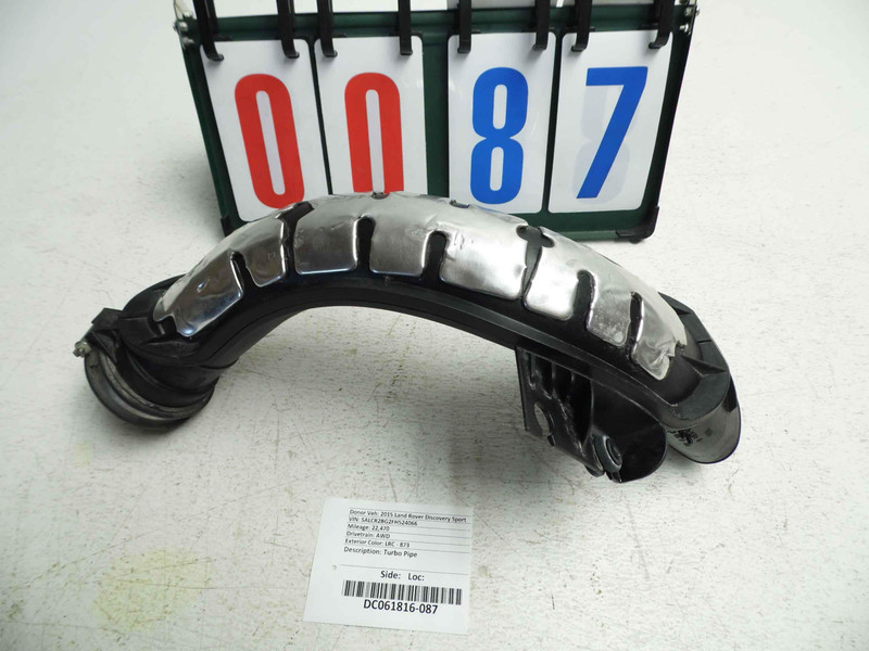 2015-2018 LAND ROVER DISCOVERY SPORT HSE TURBO PIPE TUBE HOSE ...