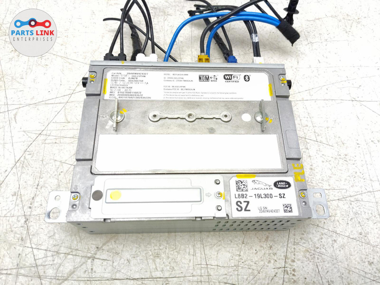 2022-23 LAND ROVER DEFENDER RADIO STEREO BLUETOOTH RECIEVER MODULE UNIT ...