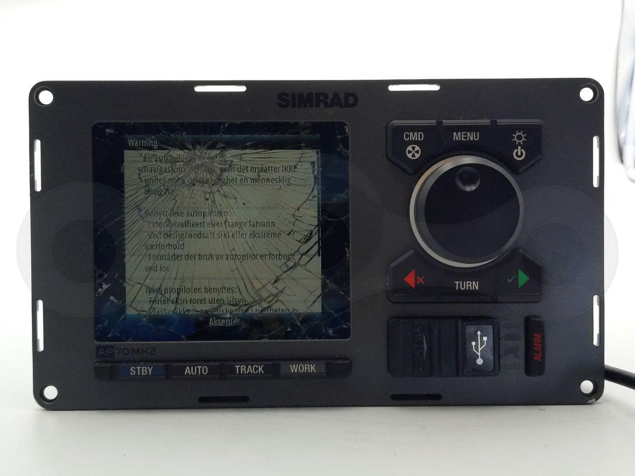 SIMRAD AP70 MK2 AUTOPILOT CONTROL HEAD BOAT CONTROLLER DISPLAY SWITCH ...