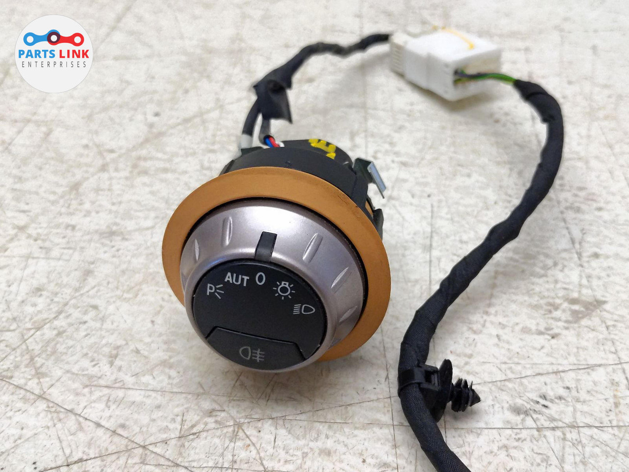 2012-14 FERRARI CALIFORNIA DASH HEADLIGHT FOG LIGHT CONTROL SWITCH PLUG ...