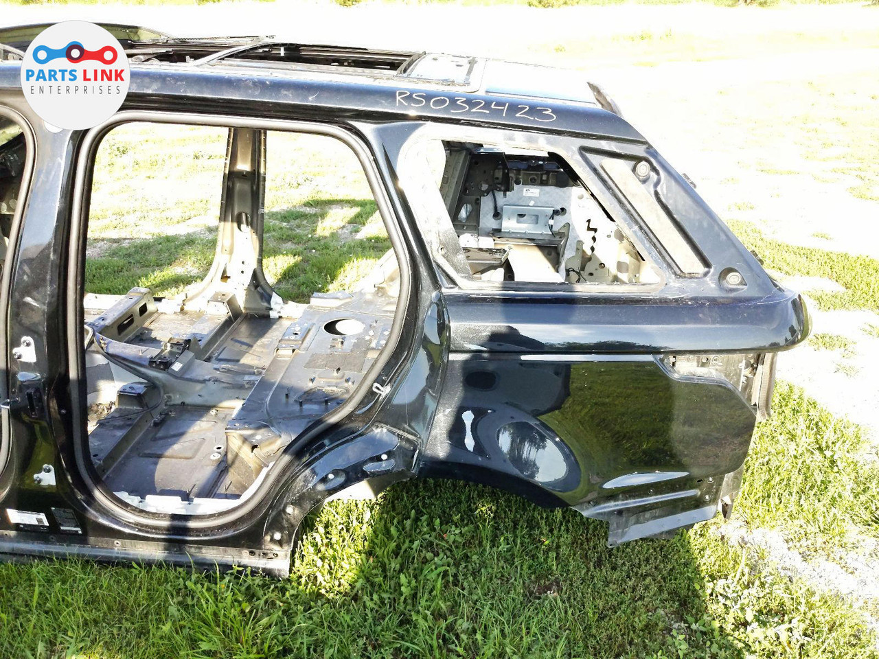 2014-22 RANGE ROVER SPORT REAR LEFT QUARTER PANEL STRUCTURAL FENDER CUT ...