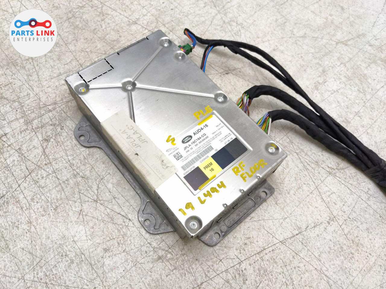 2018-19 RANGE ROVER SPORT AMPLIFIER RADIO CONTROL MODULE UNIT HARNESS ...